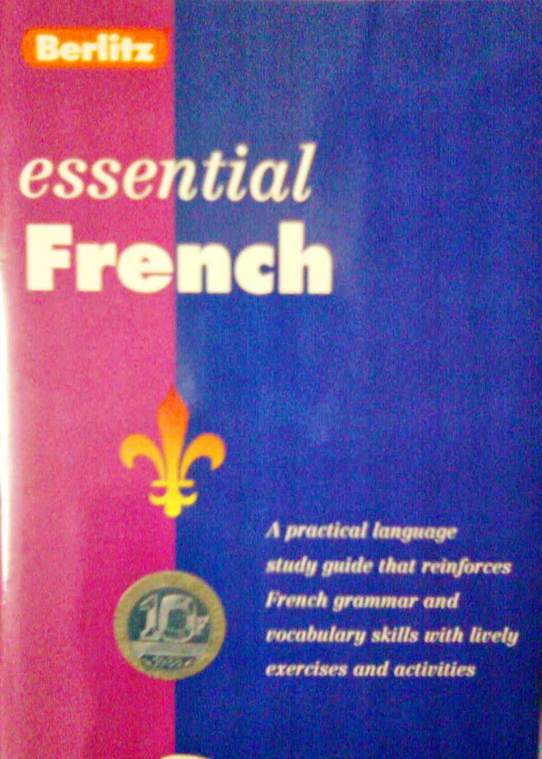 Fab French Fanatic Forever: BERLITZ ESSENTIAL FRENCH (Second-Hand/Used ...