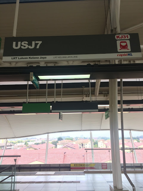 Kuala Lumpur Walk Pics : Kuala Lumpur: LRT USJ 7 Station