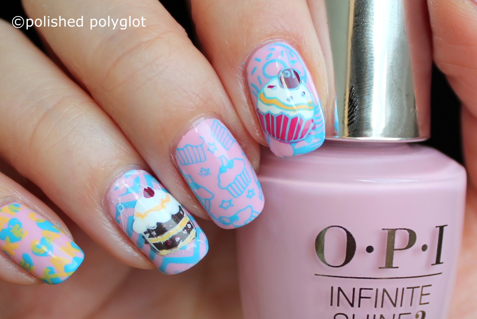 Nail Art │Pastries & sweets manicure [Nail Crazies Unite] / Polished ...