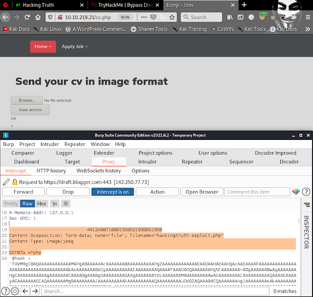 Tryhackme Bypass Disable Functions Walkthrough Hacking