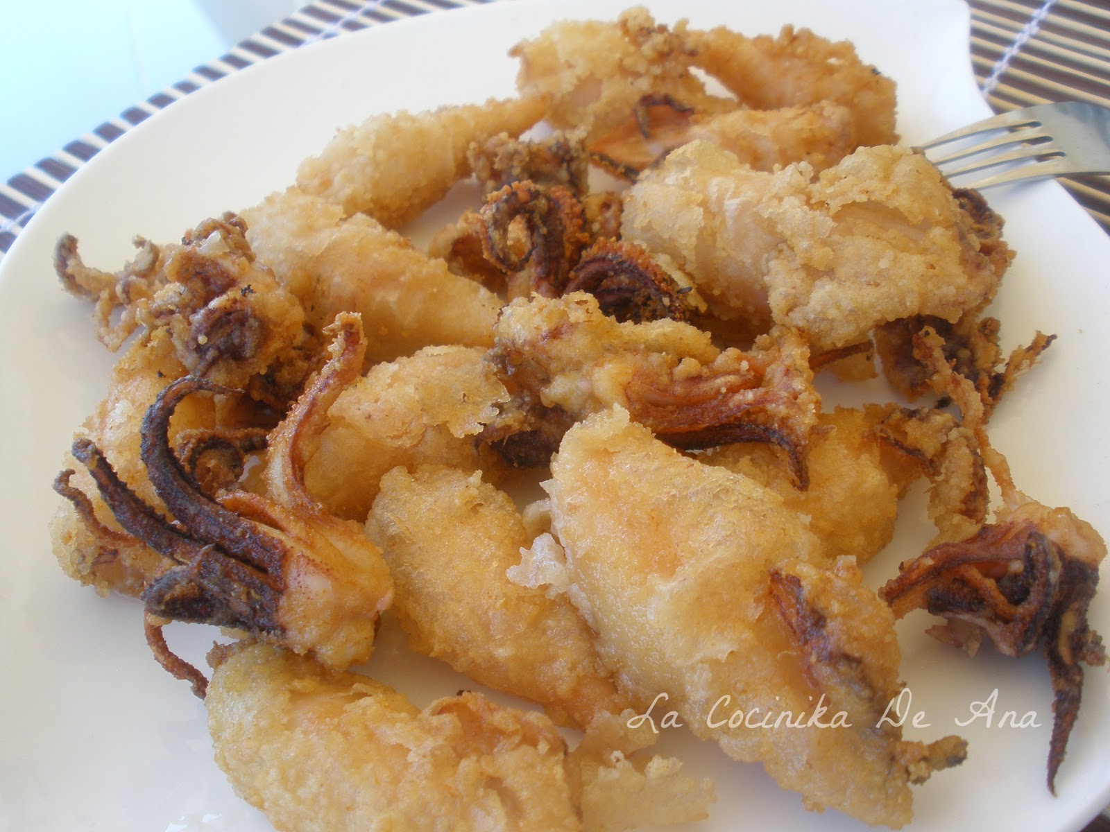 La Cocinika De Ana: Calamares fritos
