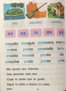 La huella del saber: Silabas inversas de la S