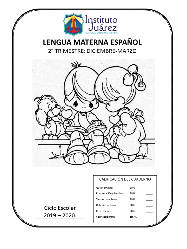 Instituto Juárez 2° Primaria: Portadas del segundo trimestre Español Instituto Juárez 2° Primaria: Portadas del segundo trimestre Español