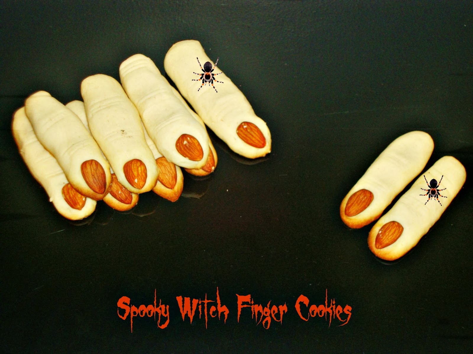 Poornima's Cook Book: Spooky Witch Finger Cookies (Halloween Special)
