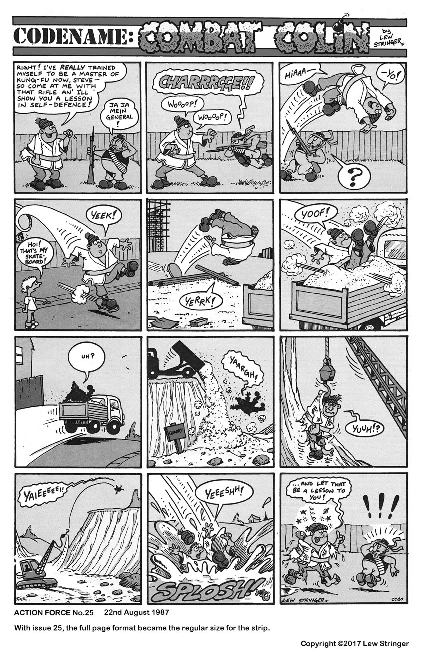 Lew Stringer Comics: Last few left: COMBAT COLIN No.1