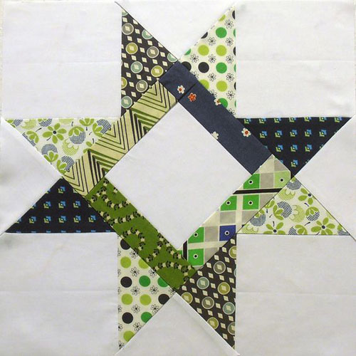 Quilt Today: Bright Hopes Star Block