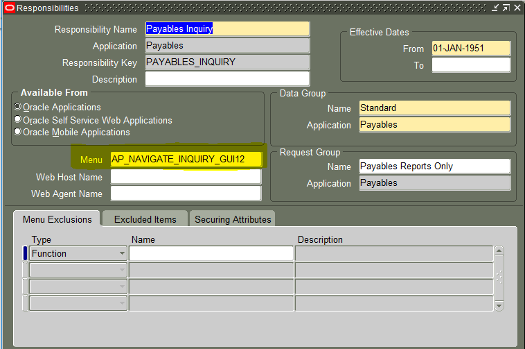 Oracle Application's Blog: How to remove menu from responsibility in ...