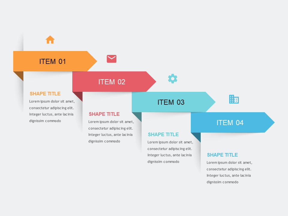 Step Process PowerPoint Templates - PowerPoint Free