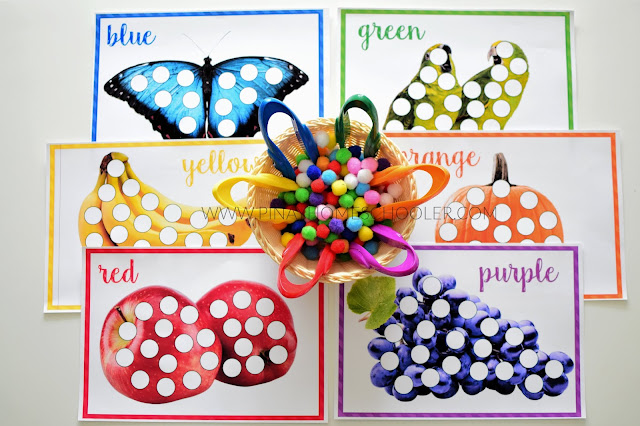Montessori Inspired Color Printable Materials | The Pinay Homeschooler
