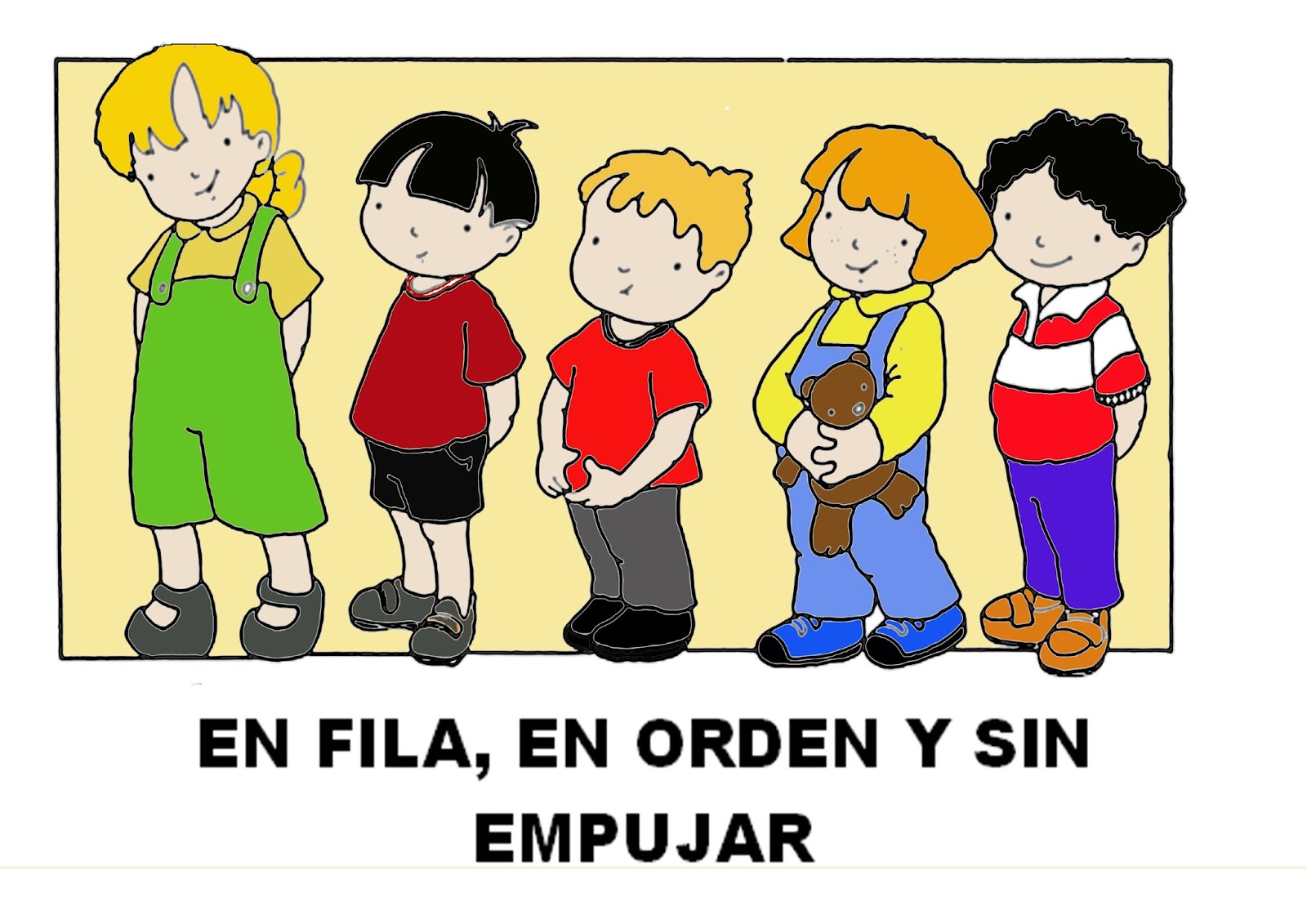 Trabajando Juntos en Educación Física.: Normas del aula.