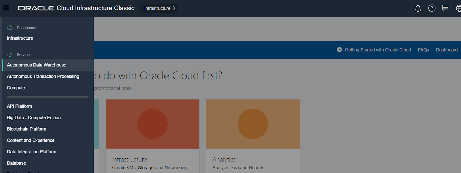 Erman Arslan's Oracle Blog: Cloud -- Creating ADWH(Autonomous Data ...