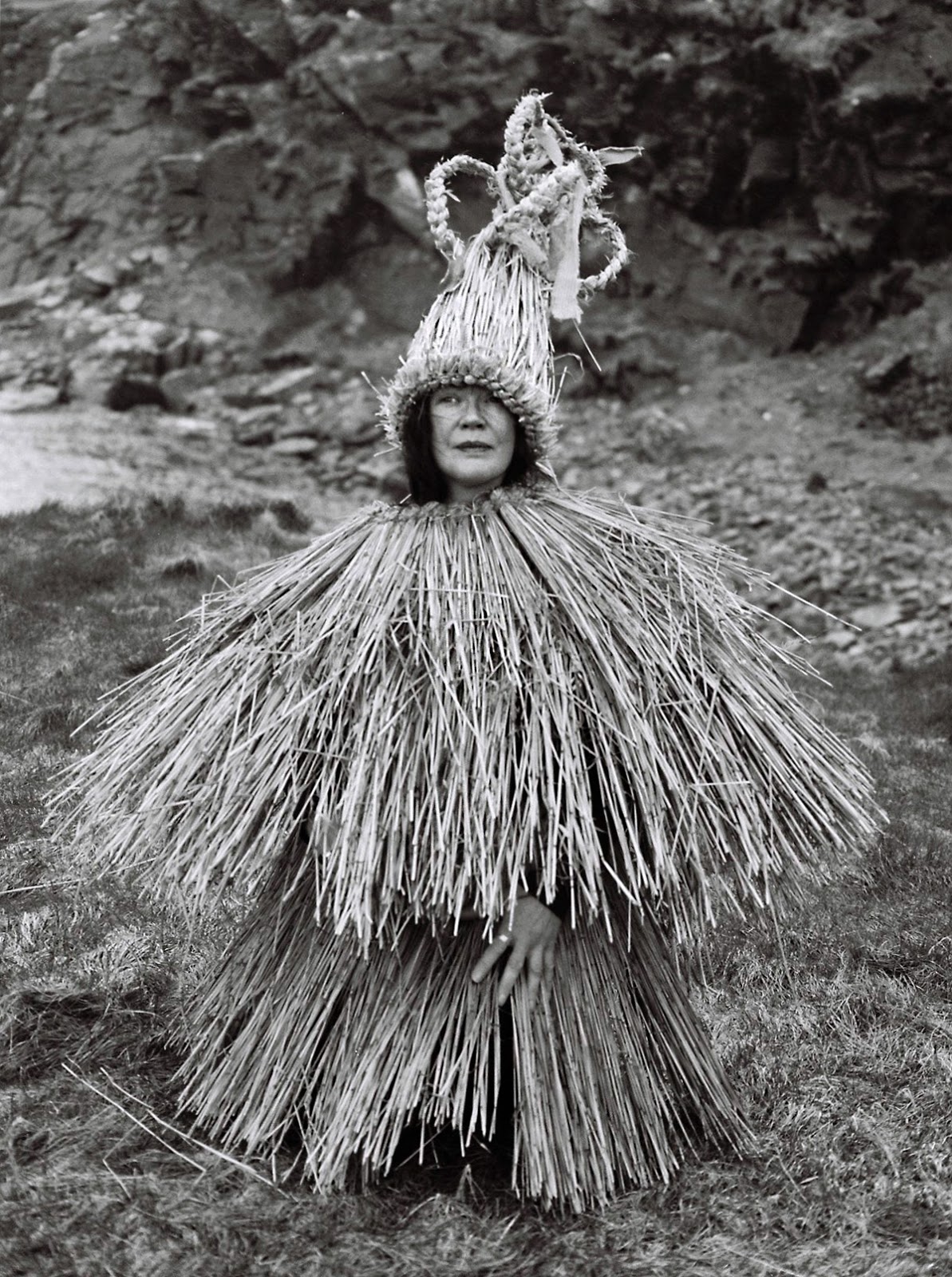 Skekler costume on loan - Museum of Witchcraft and Magic