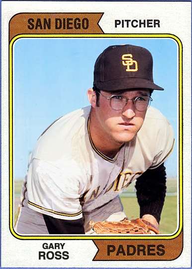 WHEN TOPPS HAD (BASE)BALLS!: MISSING IN ACTION- 1974 GARY ROSS