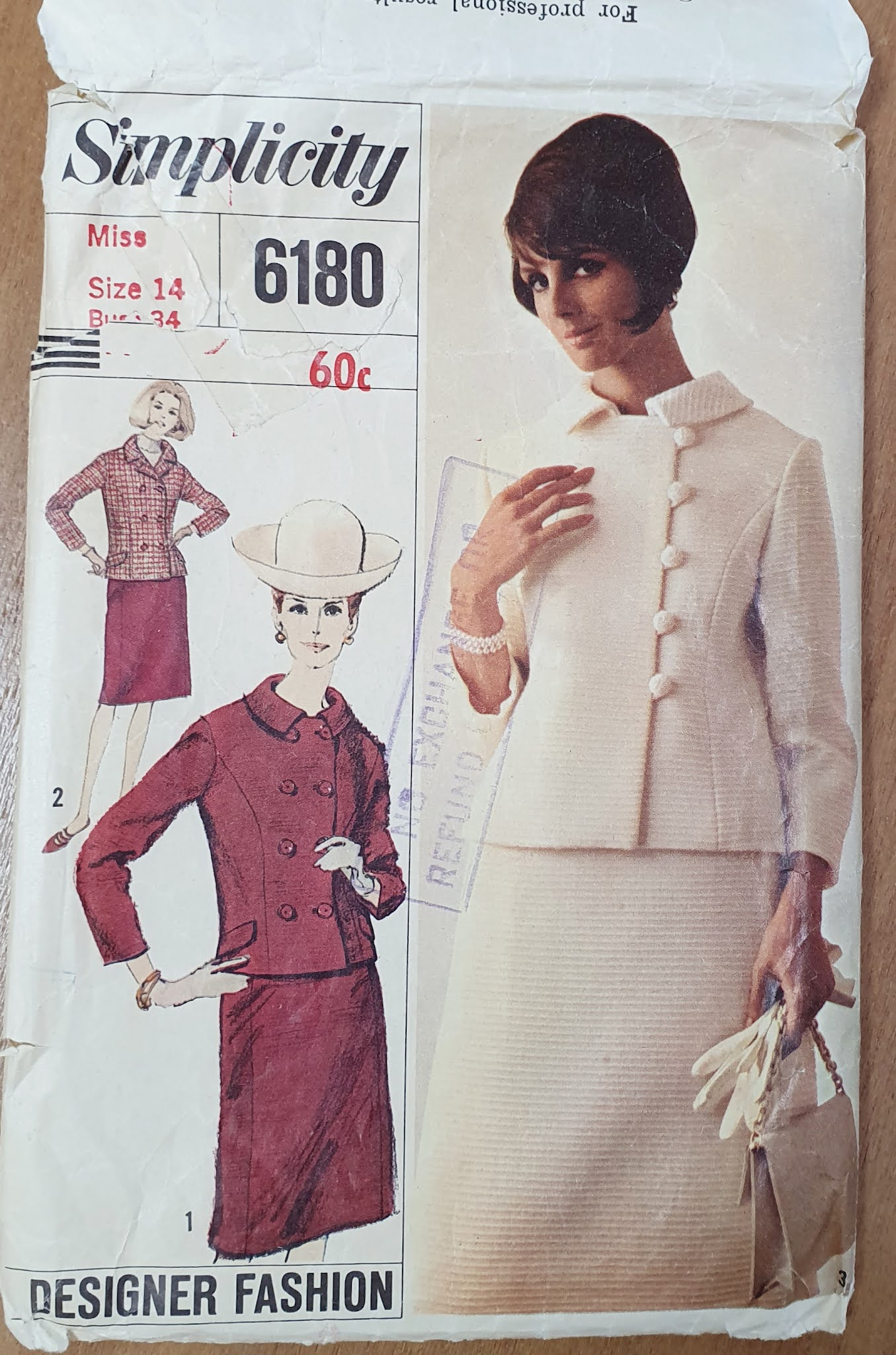 Completed UFO: Vintage Simplicity 6180 jacket | lower your presser foot
