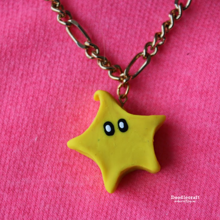 Mario Brothers Luma Necklace!