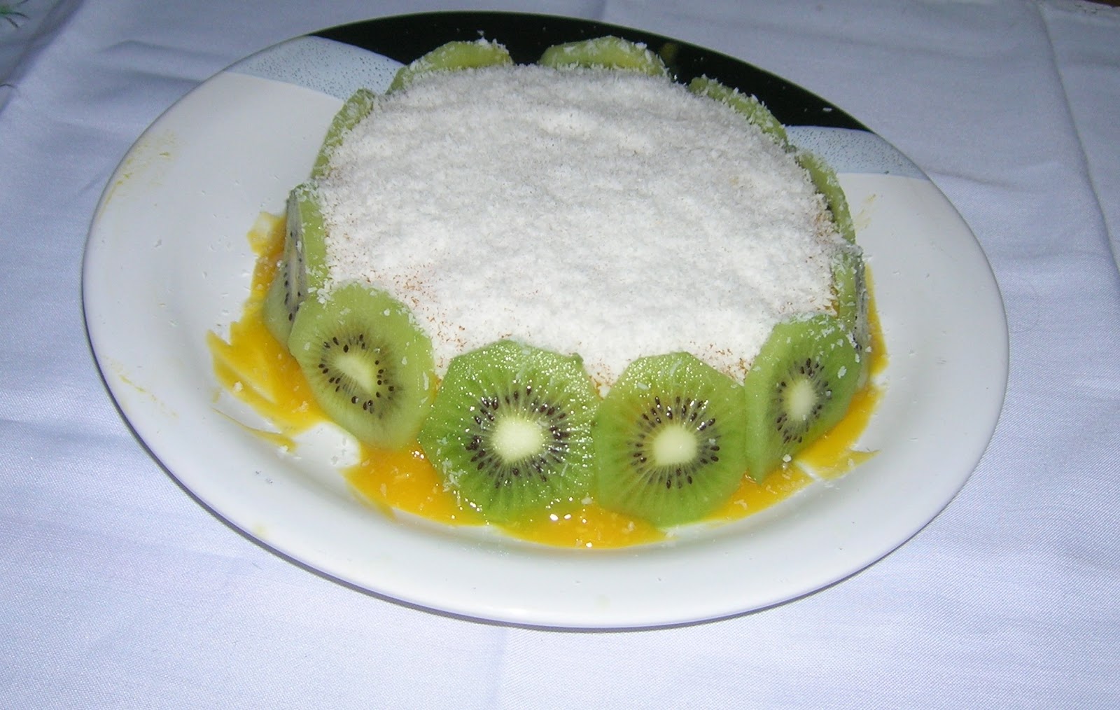 Fazendo Art: Bolo Coco Mango