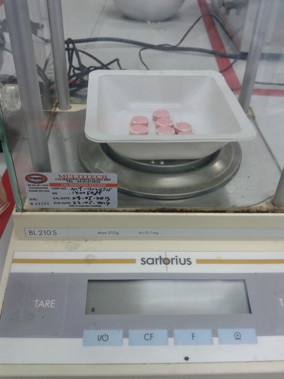 Technology pharmaceutical (NFNF2013): Experiment 2 ; Tablet Friability