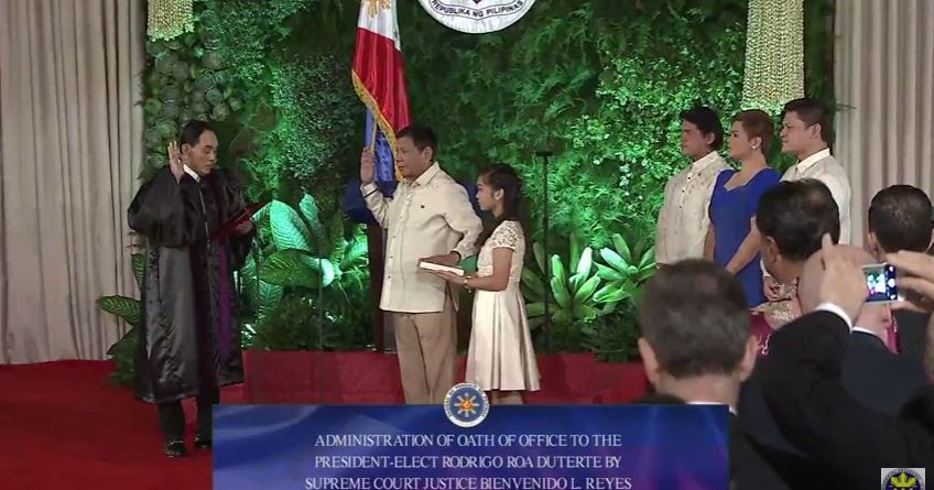 TOP STORY: Duterte takes oath as PH’s 16th President - The Summit Express