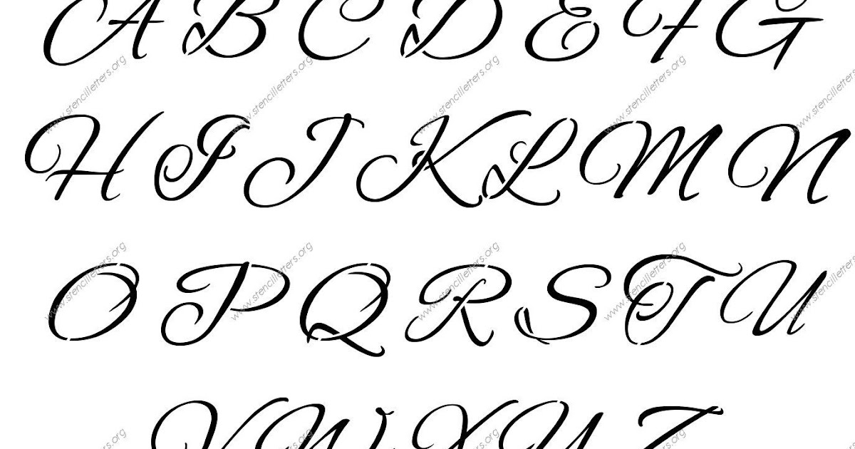 Fancy Cursive Letters Lowercase - Birthday Letter