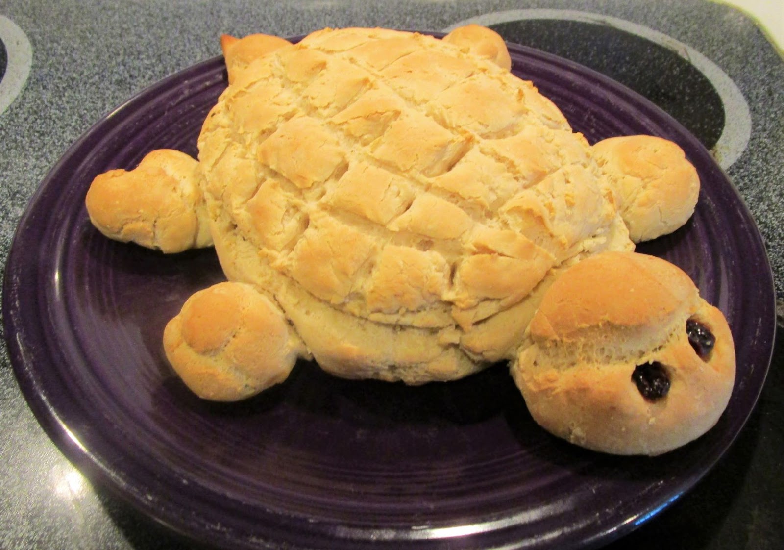 Fooding Around With The Kilted Cook: Baked Cod, Turtle Bread, Eggplant ...