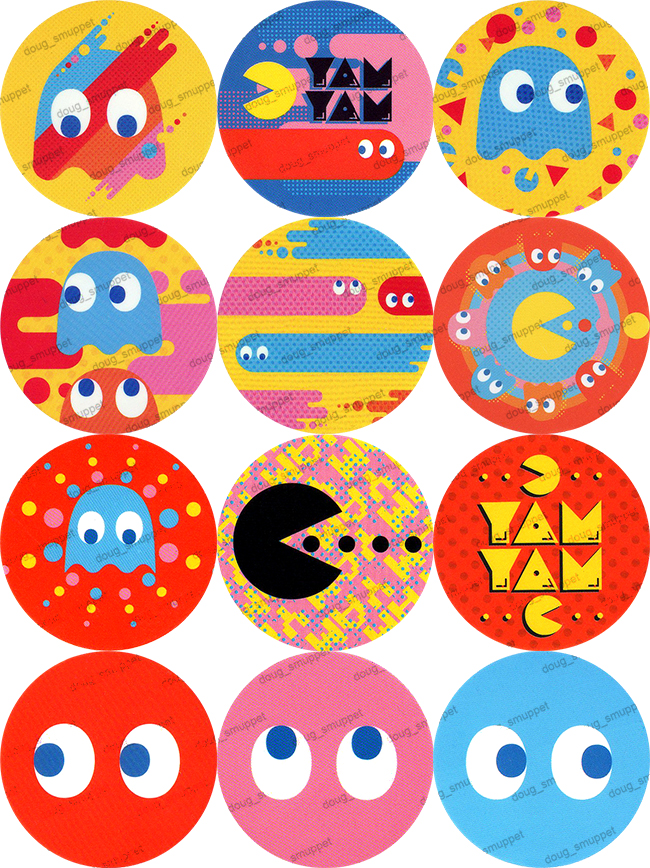 Coleções Elma Chips: PAC-MAN 40th Anniversary