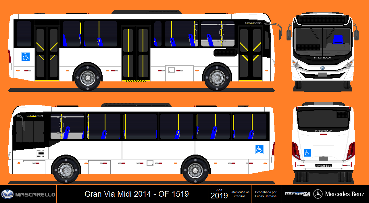 Desenhos de ônibus M.A: Mascarello - Gran Via Midi 2014(Três portas/AC ... Desenhos de ônibus M.A: Mascarello - Gran Via Midi 2014(Três portas/AC ...