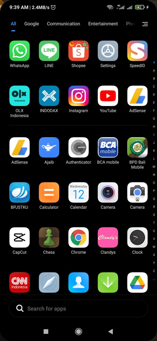 Cara Setting Home Screen seperti Google Phone di Xiaomi - KETUTRARE