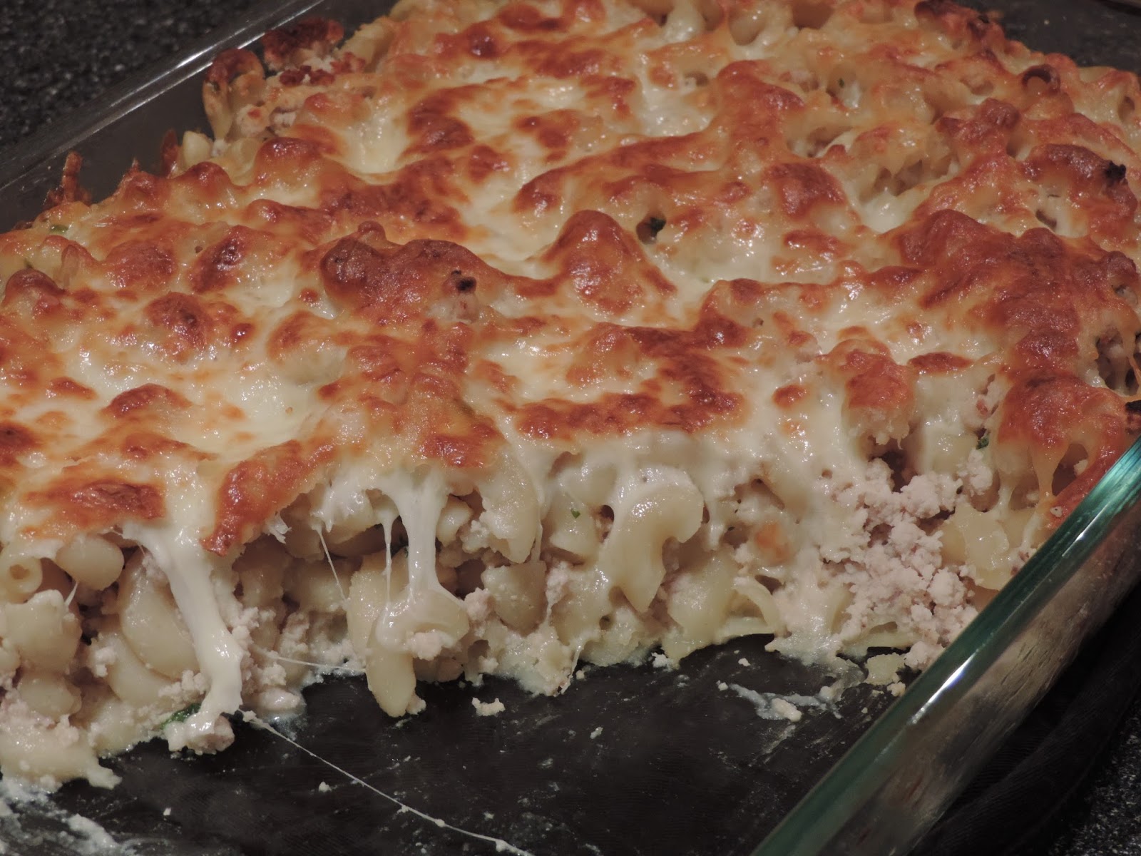 Maman Mélanie cuisine: Macaroni gratiné au poulet