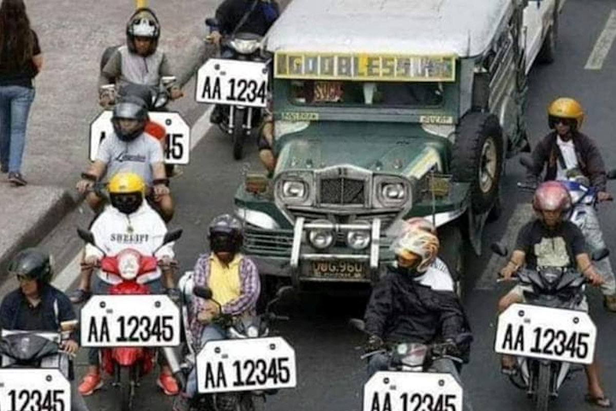 Doble Plaka, Bigger Plates is Still a Go for Motorcycles | CarGuide.PH ...