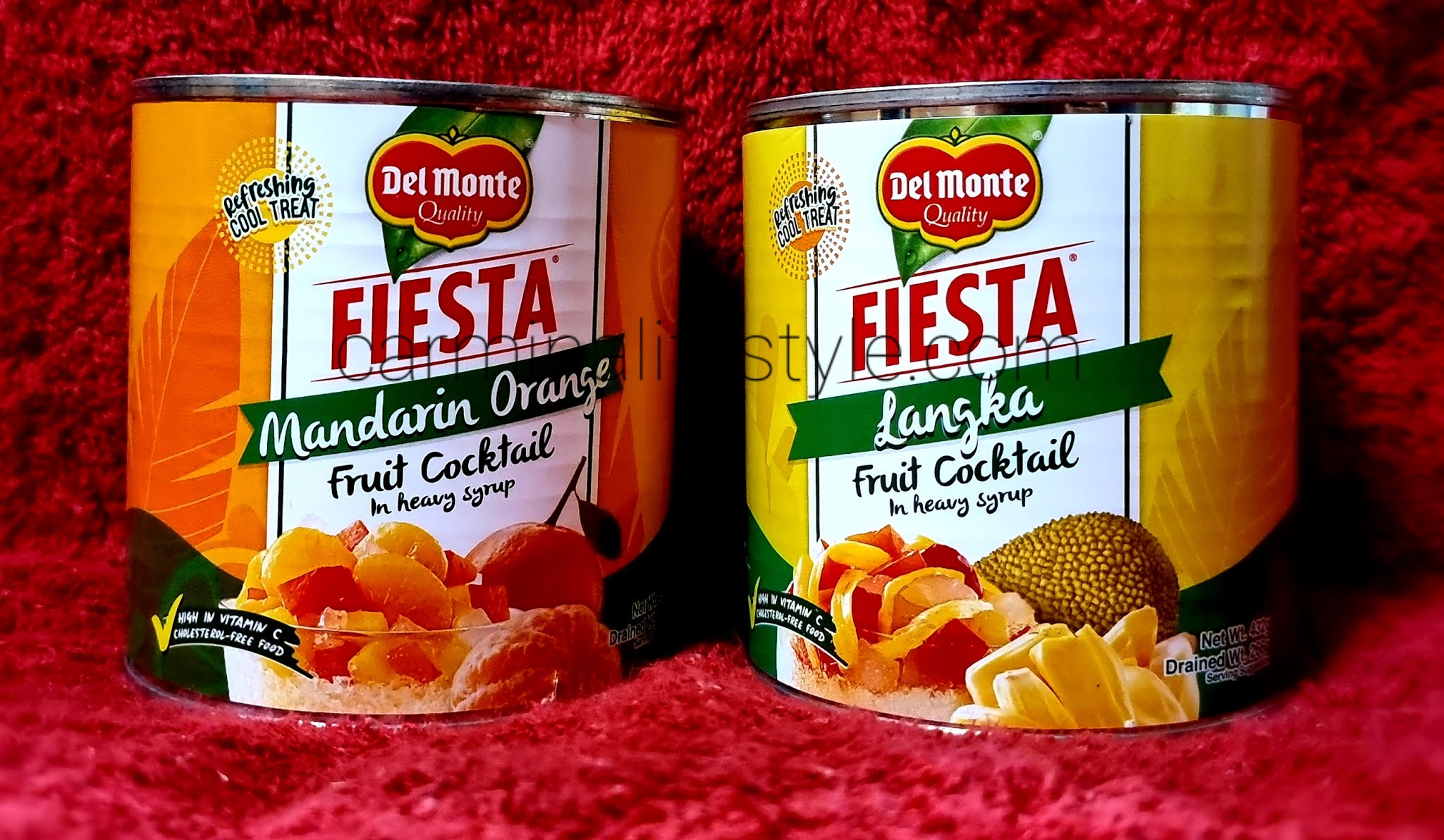 New Del Monte Fiesta Fruit Cocktail Mandarin Orange and Langka (Jackfruit)