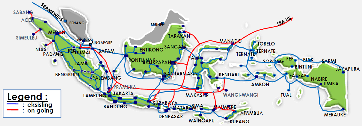Indihome Makassar : Jarigan Fiber Optic Telkom di Indonesia