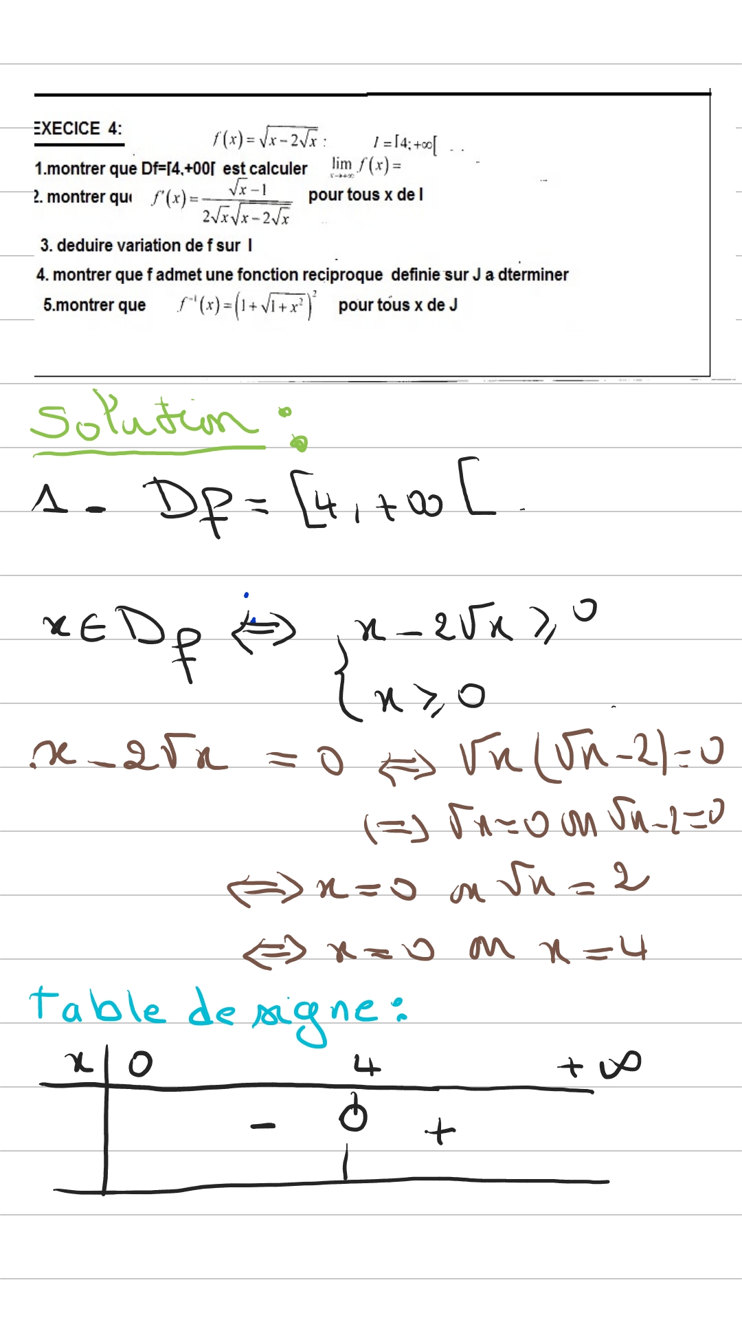 touill.com: DEVOIR SRVEILLE N° DE MATH POUR BAC SCIENCE PHYSIQUE ET EXP (AVEC CORECTION quelque ...