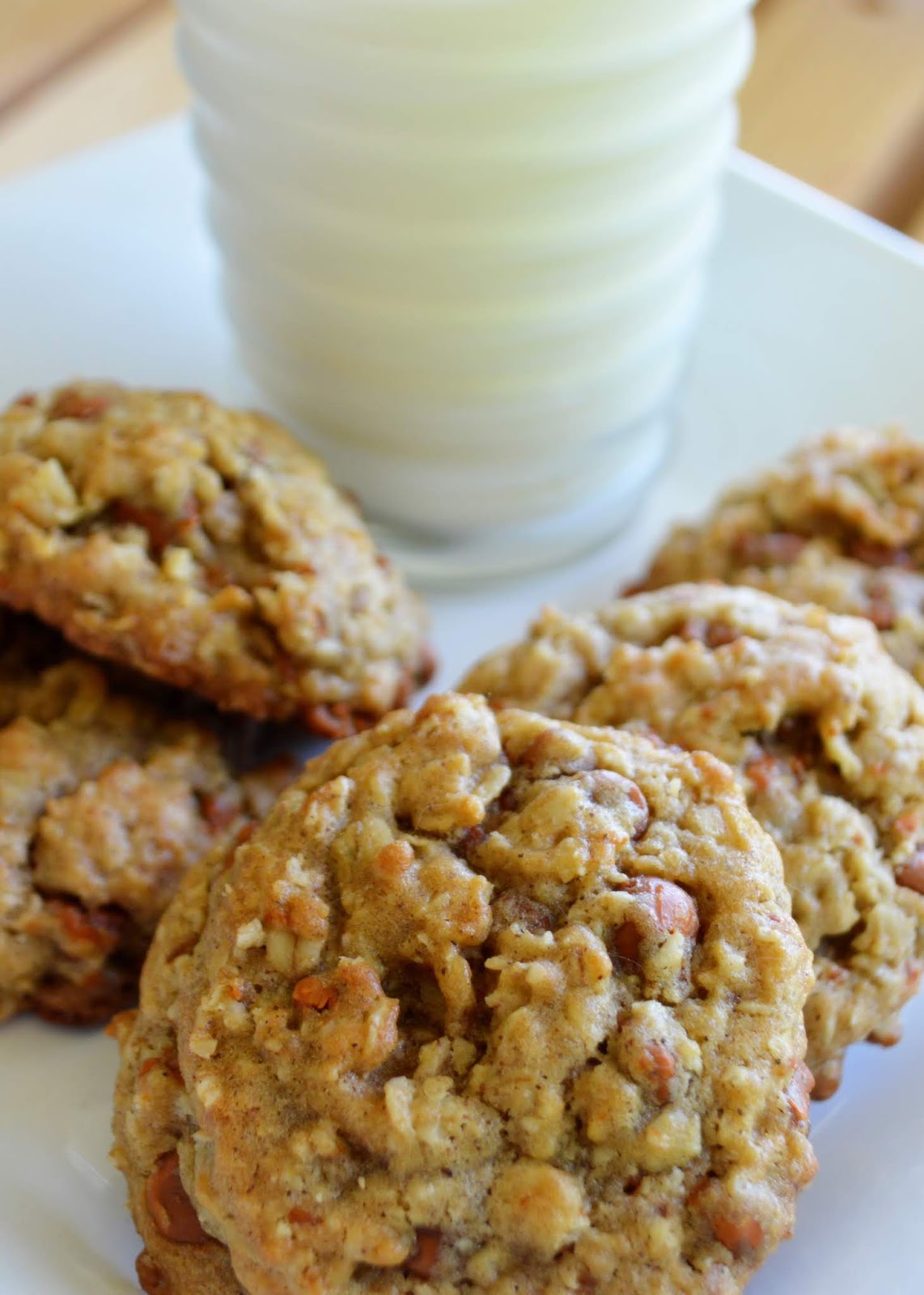 Big Rigs 'n Lil' Cookies: Chewy Cinnamon Oatmeal Cookies