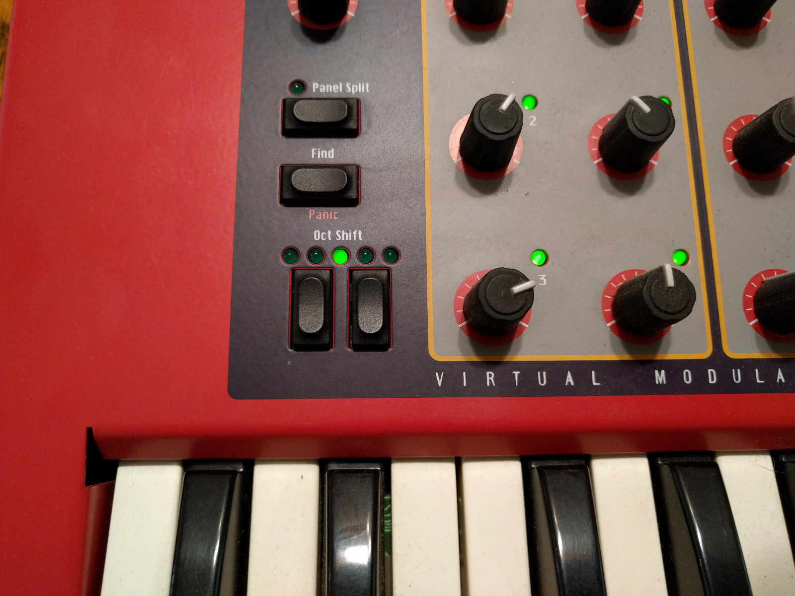 MATRIXSYNTH: Classic Nord Modular G1 Keyboard Synthesizer SN 99010745