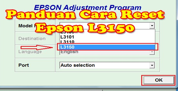 Cara Reset Epson L3150 Service Required - Service Printer