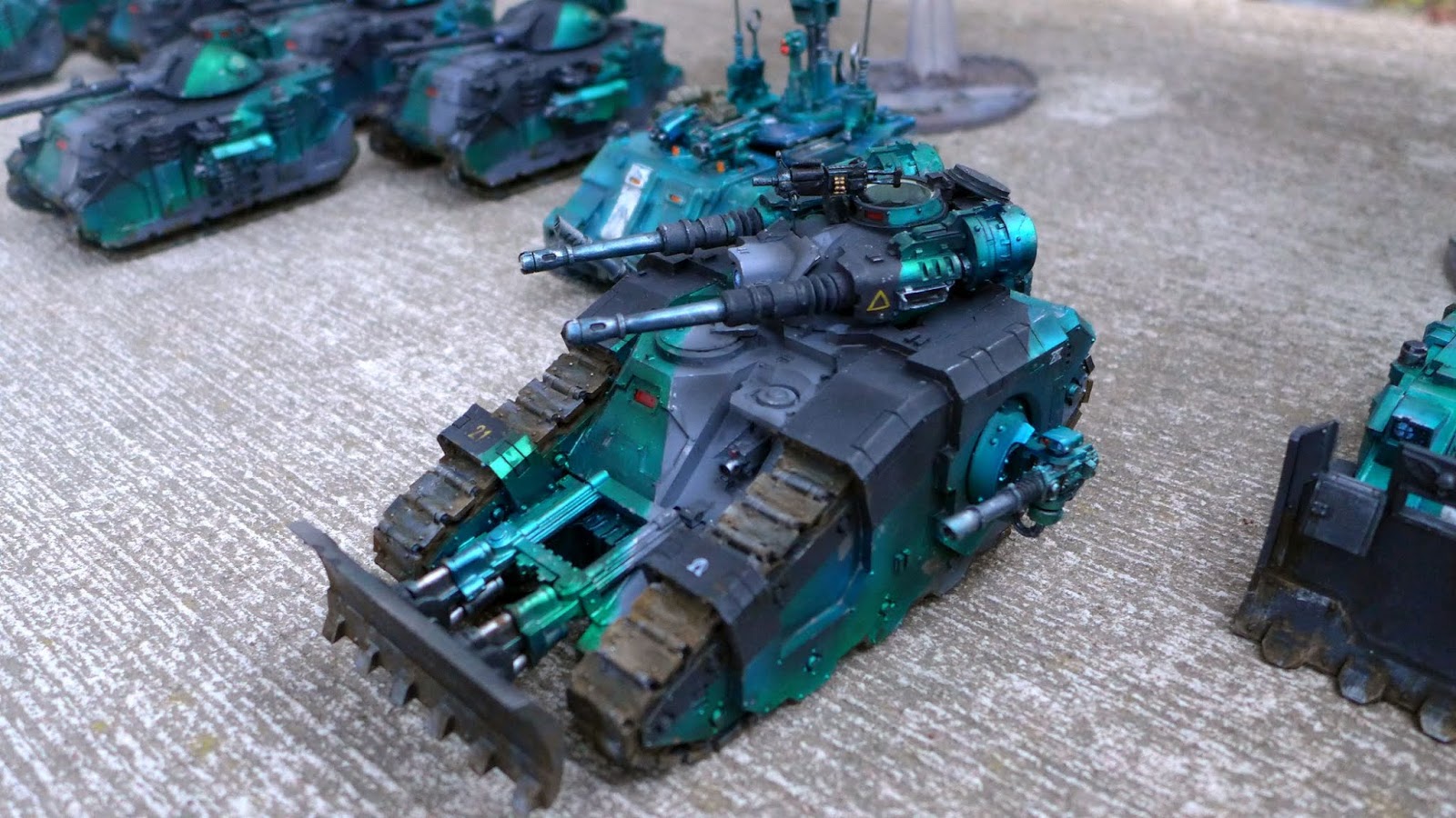 Kampfgruppe Engel: 2500pts Alpha Legion Armoured Breakthrough, 30k