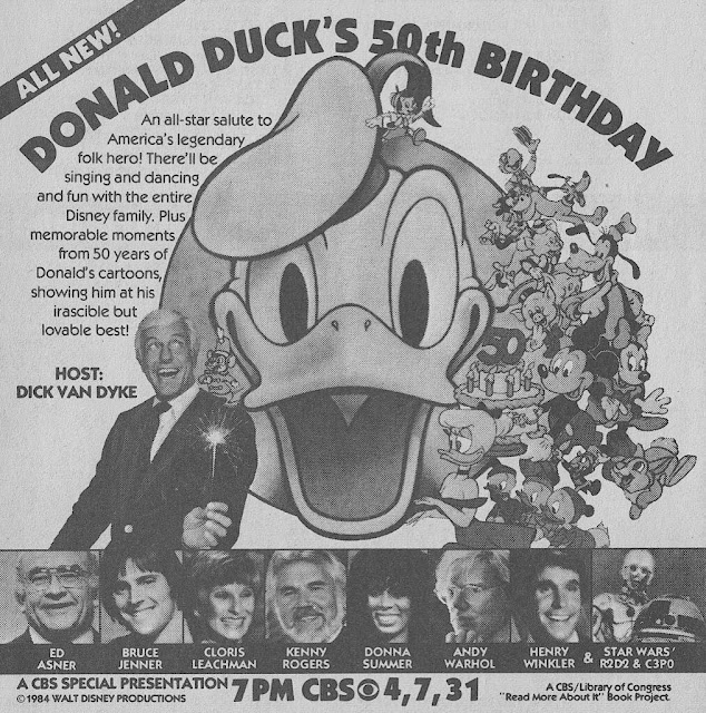 FILMOGRAFIA DISNEY: DONALD DUCK´S 50TH BIRTHDAY