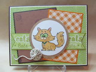 Savvy Handmade Cards: Cute Kitty Card