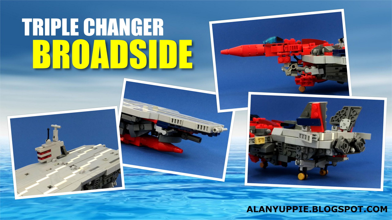 Alanyuppie's LEGO Transformers: LEGO Triple Changer Broadside v2 Part 1 ...