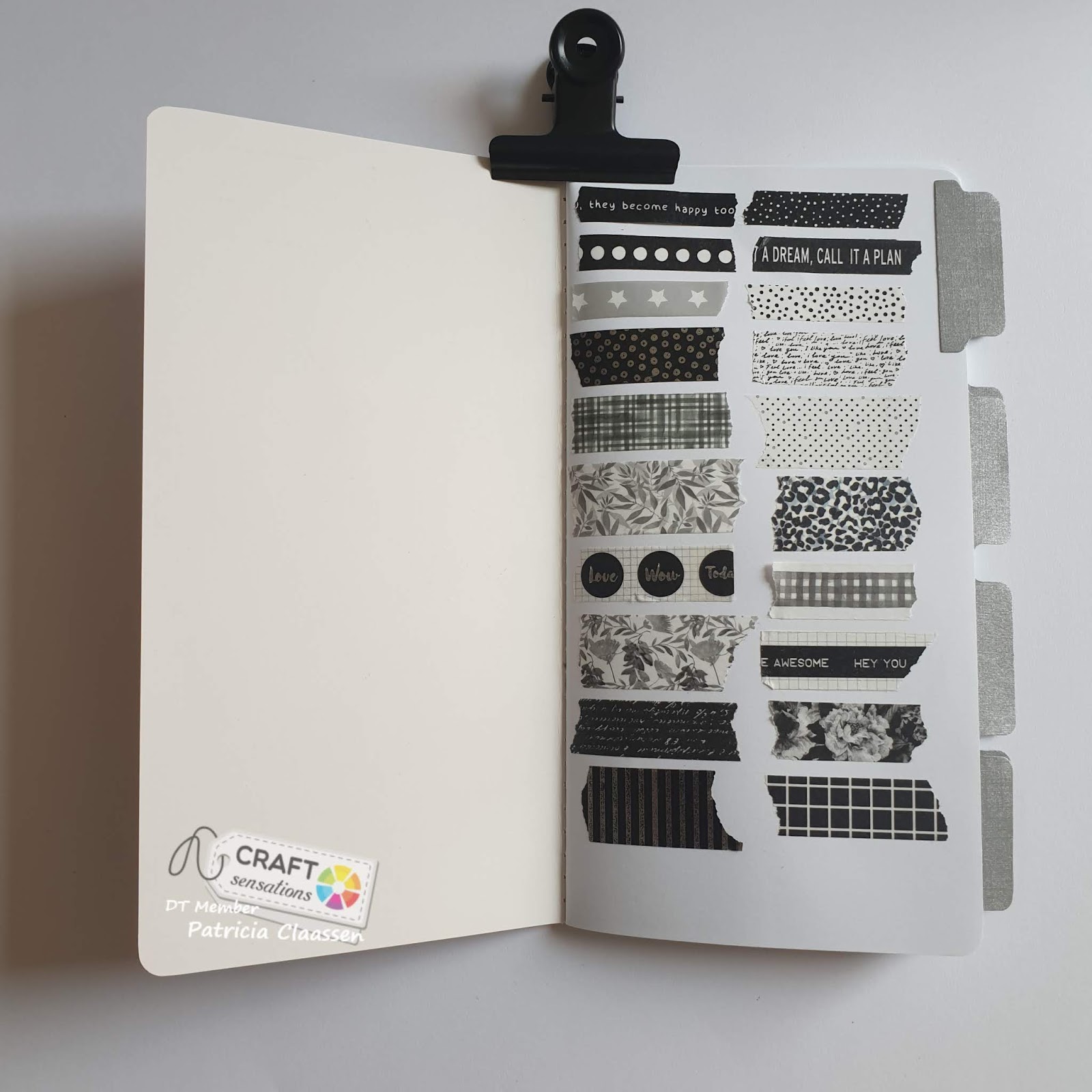 Craft Sensations: Journal boekje voor washi