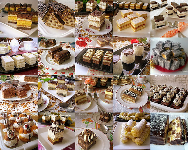 Arome si culori : Prajituri selectionate