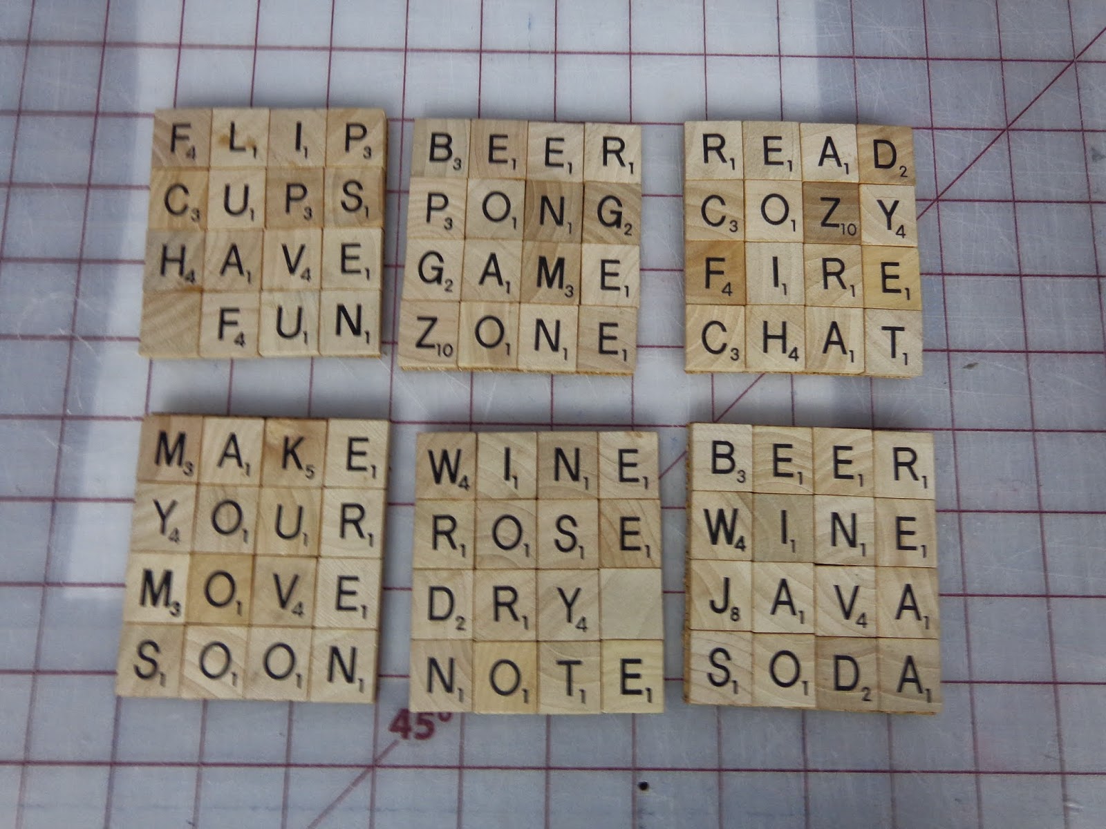 Simply Devine: Scrabble Tile Fun