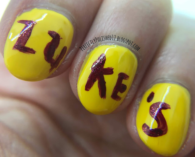 Perfectly Polished 12: Gilmore Girls Nail Art