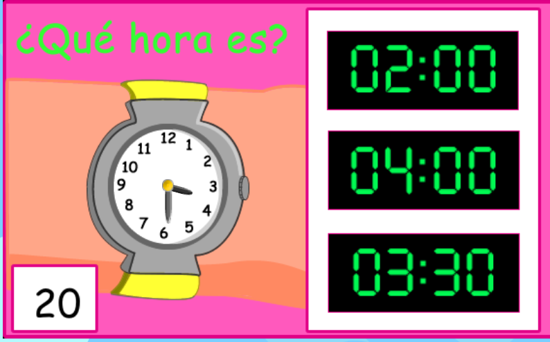 El búho azul: MATES 1º UD 12 RELOJ DIGITAL