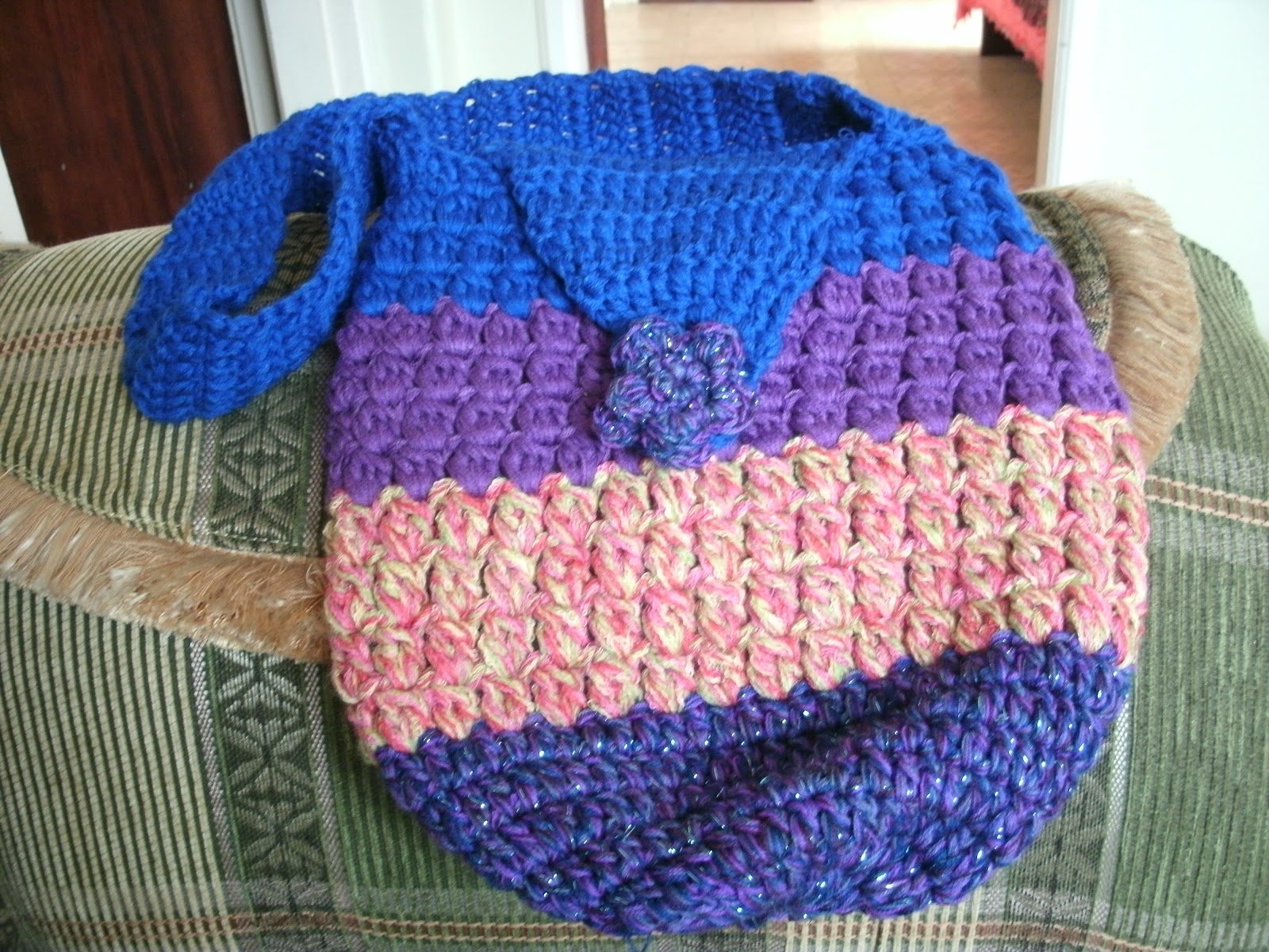 Ana Luisa y sus tejidos: Carteras tejidas a crochet