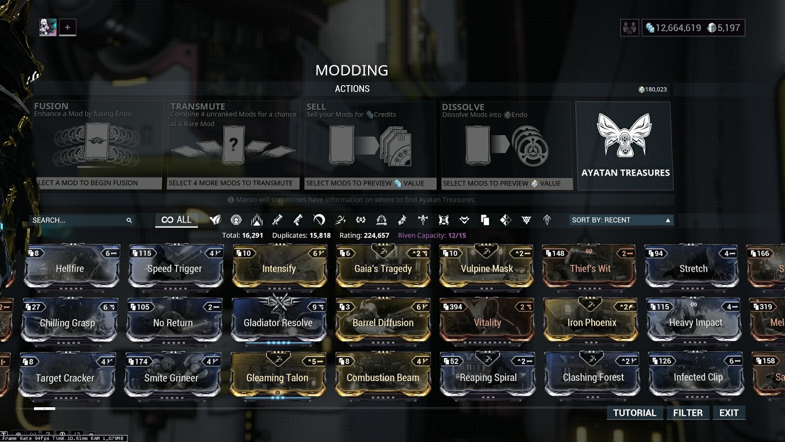 Warframe ระบบ Mod คืออะไร? มาทำความรู้จักกัน - Warframe Thailand