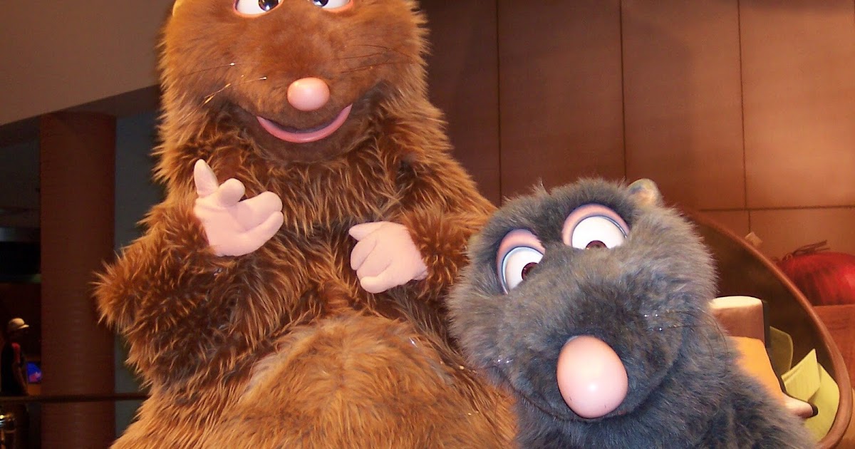 Remy and Emile From Ratatouille in Walt Disney World Disney Character ...
