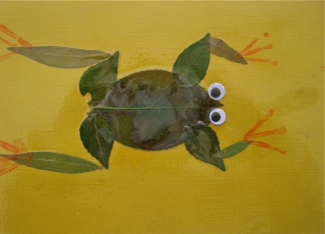 Use Your Coloured Pencils: Green Tree Frogs
