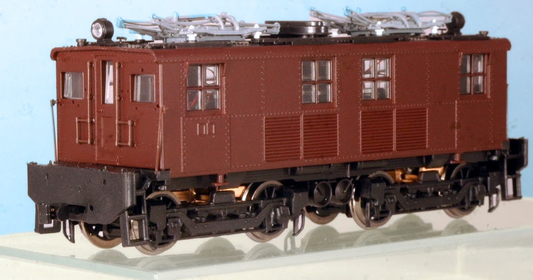 transpress nz: Japanese ED11 electric locomotive from 1923 model