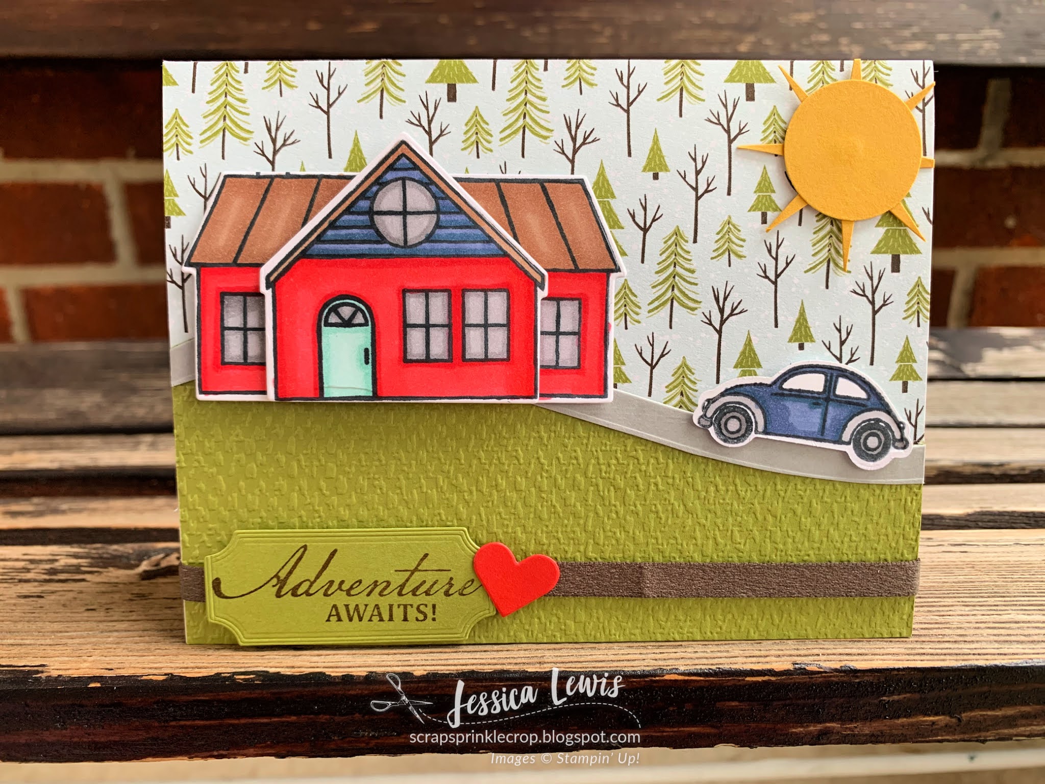 scrap sprinkle crop: Giveaway Winner & Coming Home Card